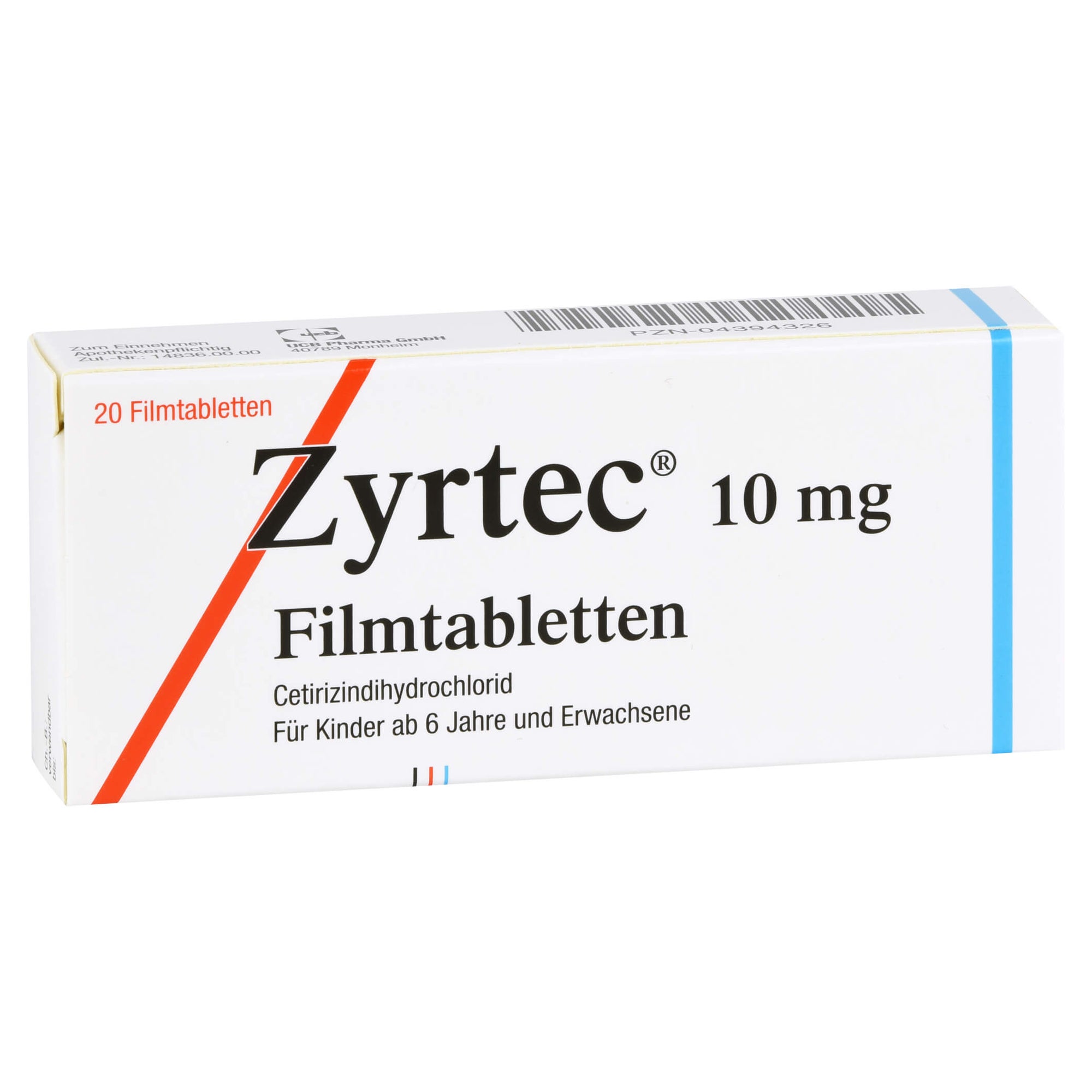 Erfahrungen zu Zyrtec 10mg | medpex