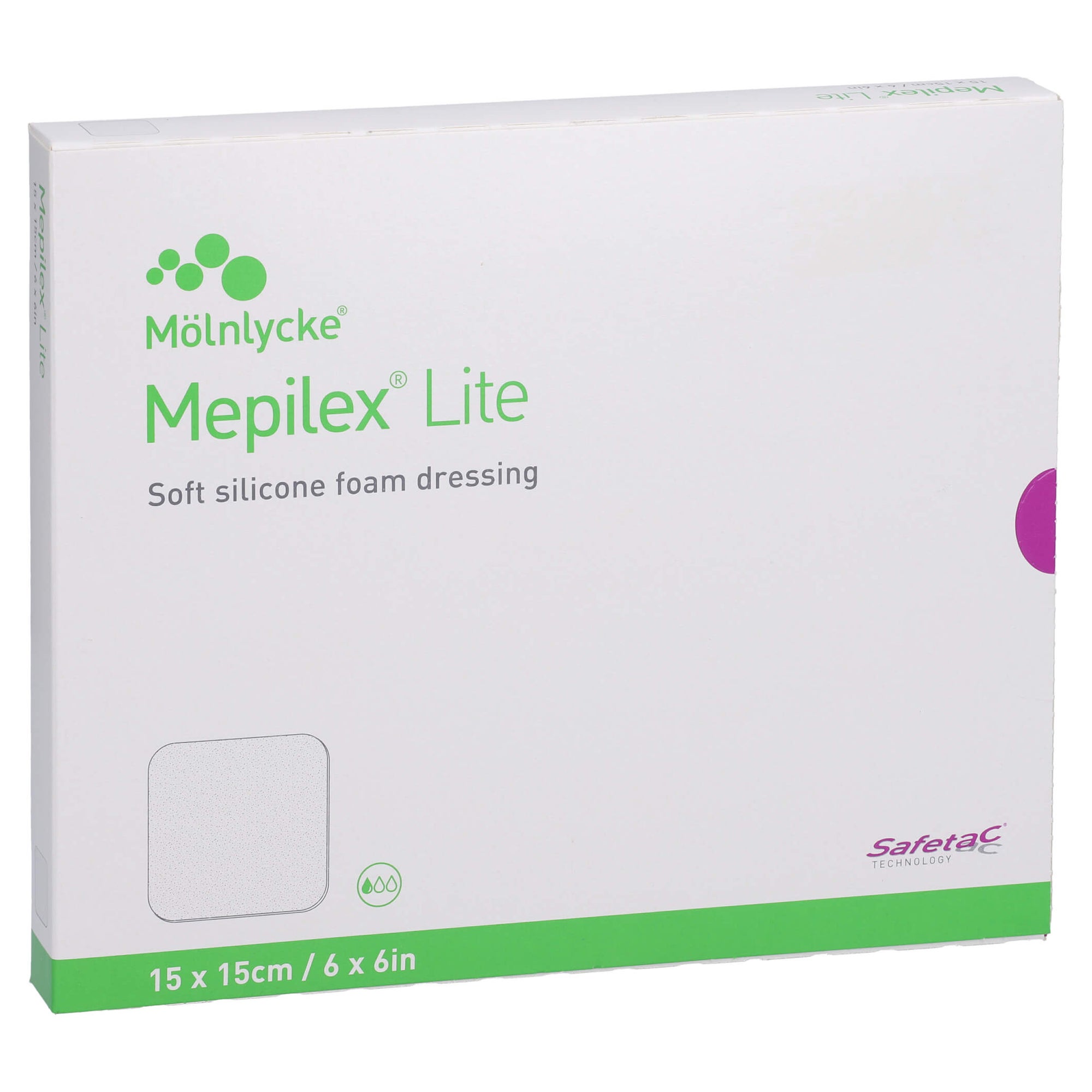 MEPILEX Lite Schaumverband 15x15 cm steril | medpex