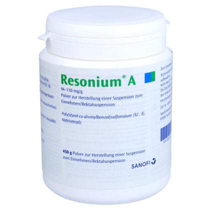 Resonium A Pulver 450 g kaufen mit E-Rezept | medpex