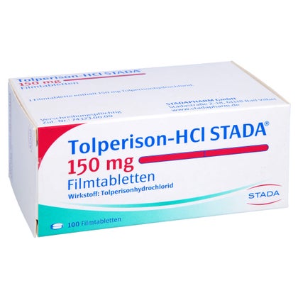 TOLPERISON-HCL STADA 150 mg Filmtabletten 100 St kaufen mit E-Rezept ...
