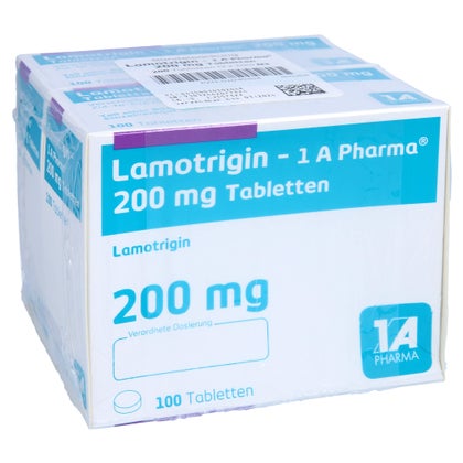 Lamotrigin-1a Pharma 200 mg Tabletten 200 St kaufen mit E-Rezept | medpex