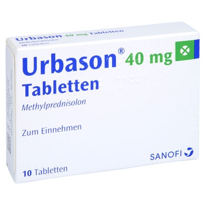 Urbason 40 mg Tabletten 10 St kaufen mit E-Rezept | medpex