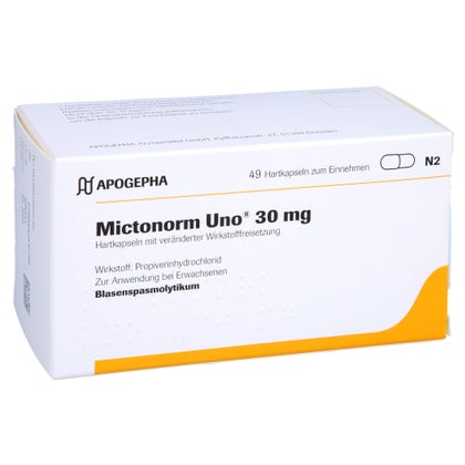 MICTONORM Uno 30 mg Hartk.m.veränd.Wirkst.-Frs. 49 St kaufen mit E ...