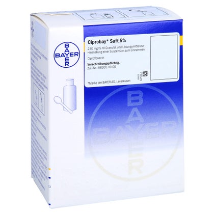 Ciprobay Saft 5% 100 ml kaufen mit E-Rezept | medpex