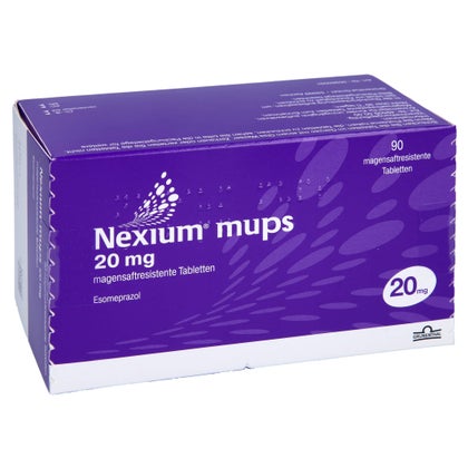 NEXIUM mups 20 mg magensaftresistente Tabletten 90 St kaufen mit E ...