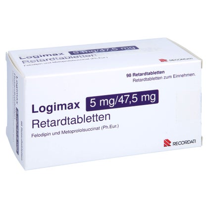 Logimax Retardtabletten 98 St kaufen mit E-Rezept | medpex