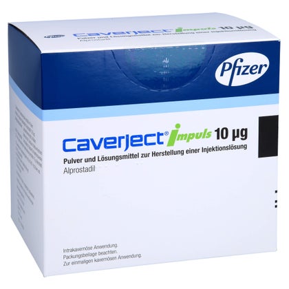 CAVERJECT Impuls 10 µg Zweikammerspr.P+LM H.Inj.L. 10 St kaufen mit E ...