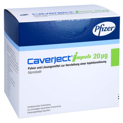 CAVERJECT Impuls 20 µg Zweikammerspr.P+LM H.Inj.L. 10 St kaufen mit E ...