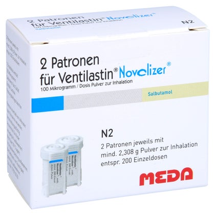 VENTILASTIN Novolizer Patrone 2x200 Hub Nachfüllp. 2X200 St kaufen mit ...