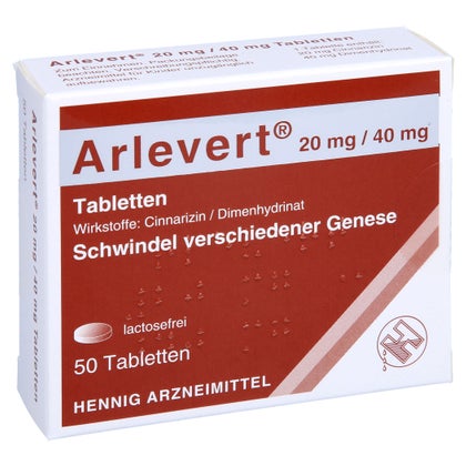 Arlevert 20 Mg/40 mg Tabletten 50 St kaufen mit E-Rezept | medpex