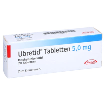 Ubretid Tabletten 5 mg 20 St kaufen mit E-Rezept | medpex