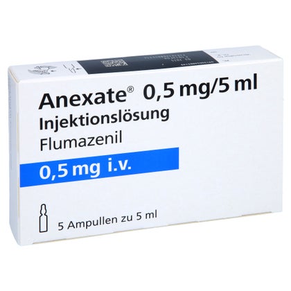 Anexate 0,5 mg/5 ml Injektionslösung 5X5 ml kaufen mit E-Rezept | medpex