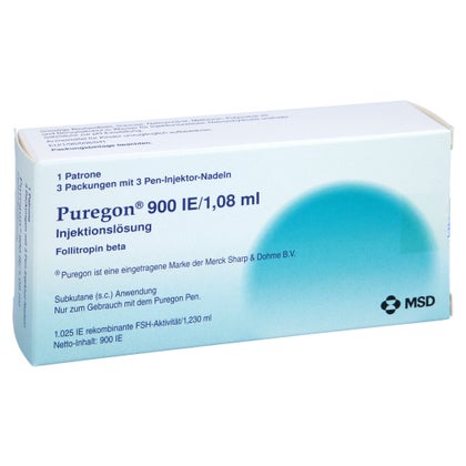 PUREGON 900 I.E./1,08 ml Injekt.-Lsg.i.Pat.+9 Nad. 1 St kaufen mit E ...