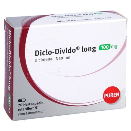 Diclo Divido long Retardkapseln 20 St kaufen mit E-Rezept | medpex