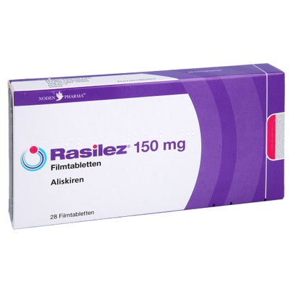 Rasilez 150 mg Filmtabletten 28 St kaufen mit E-Rezept | medpex