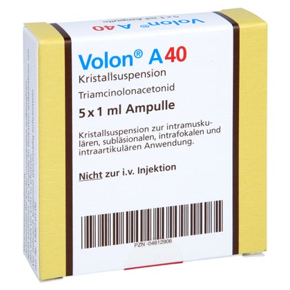 Volon A 40 Ampullen 5X1 ml kaufen mit E-Rezept | medpex