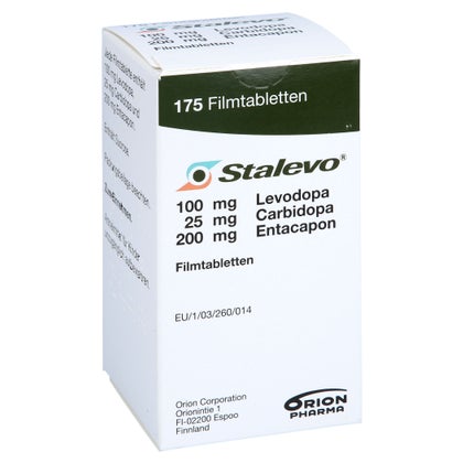 STALEVO 100 mg/25 mg/200 mg Filmtabletten 175 St kaufen mit E-Rezept ...