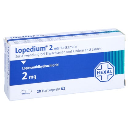 Lopedium Hartkapseln 20 St kaufen mit E-Rezept | medpex