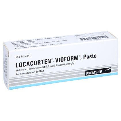 Locacorten Vioform Paste 25 g kaufen mit E-Rezept | medpex