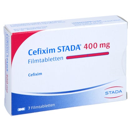 Cefixim Stada 400 mg Filmtabletten 7 St kaufen mit E-Rezept | medpex