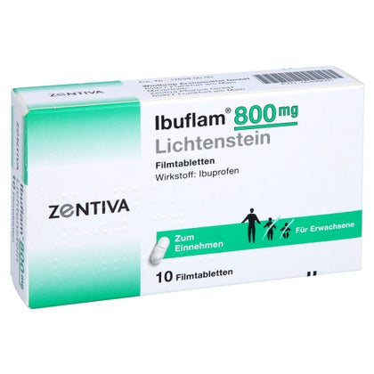 IBUFLAM 800 mg Lichtenstein Filmtabletten 10 St kaufen mit E-Rezept ...