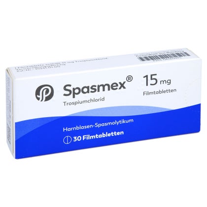Spasmex 15 Filmtabletten 30 St kaufen mit E-Rezept | medpex
