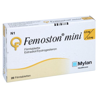 FEMOSTON mini 0,5 mg/2,5 mg Filmtabletten 28 St kaufen mit E-Rezept ...