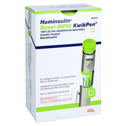 HUMINSULIN Basal NPH KwikPen Injektionssuspension 10 St kaufen mit E ...