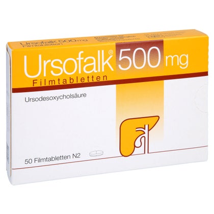 Ursofalk 500 mg Filmtabletten 50 St kaufen mit E-Rezept | medpex