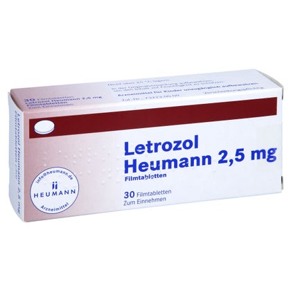 Letrozol Heumann 2,5 mg Filmtabletten 30 St kaufen mit E-Rezept | medpex