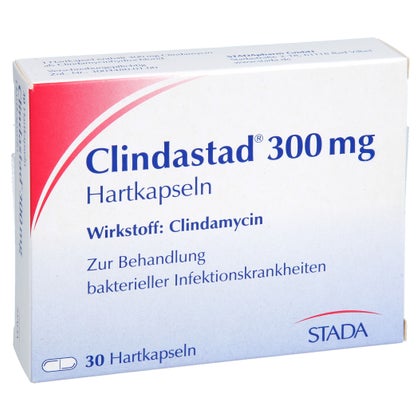 Clindastad 300 mg Hartkapseln 30 St kaufen mit E-Rezept | medpex