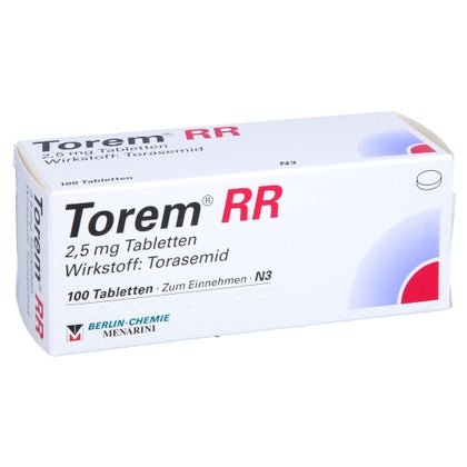Torem RR Tabletten 100 St kaufen mit E-Rezept | medpex