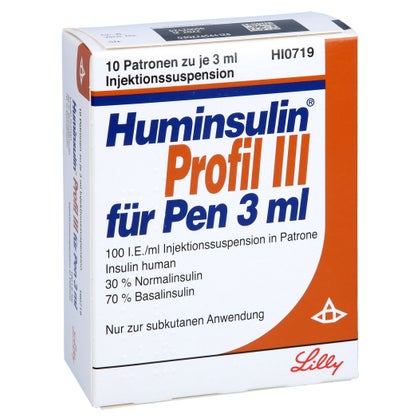 HUMINSULIN Profil III f.Pen Injektionssuspension 10X3 ml kaufen mit E-Rezept | medpex
