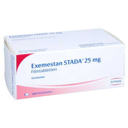 Exemestan Stada 25 mg Filmtabletten 100 St kaufen mit E-Rezept | medpex