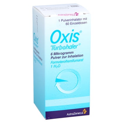 OXIS Turbohaler 6 µg 60 ED Inhalationspulver 1 St kaufen mit E-Rezept ...