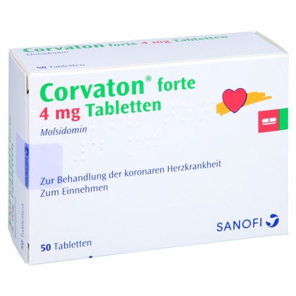 Corvaton Forte 4 mg Tabletten 50 St kaufen mit E-Rezept | medpex