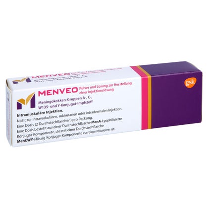MENVEO Trockensubstanz mit Lösungsmittel 0,5 ml kaufen mit E-Rezept ...