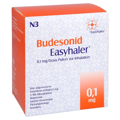 BUDESONID Easyhaler 0,1 mg/Dosis 3x200 ED P.z.Inh. 600 Sp kaufen mit E ...