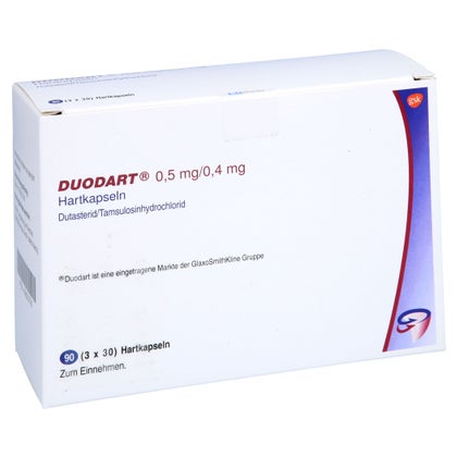 Duodart 0,5 Mg/0,4 mg Hartkapseln 90 St kaufen mit E-Rezept | medpex