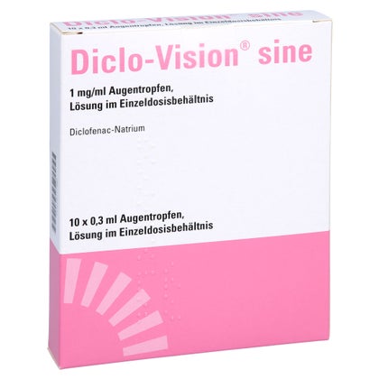 DICLO-VISION sine 1mg/ml Augentr. Single-Dose Unit 10X0,3 ml kaufen mit ...