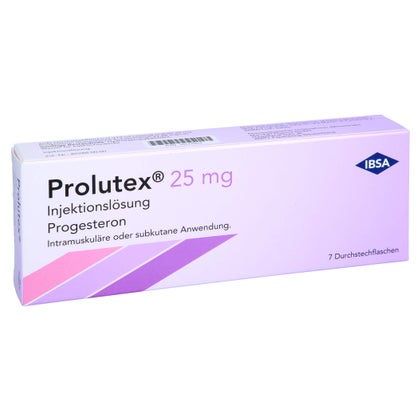 Prolutex 25 mg Injektionslösung Dsfl. 7 St kaufen mit E-Rezept | medpex