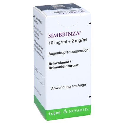 SIMBRINZA 10 mg/ml + 2 mg/ml Augentropfensusp. 5 ml kaufen mit E-Rezept ...
