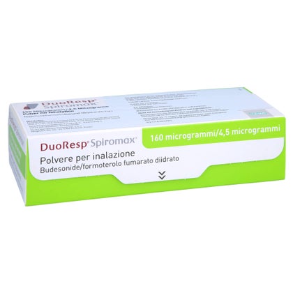 DUORESP Spiromax 160µg/4,5µg/Dosis 1x120ED Inh.-P. 1 St kaufen mit E ...