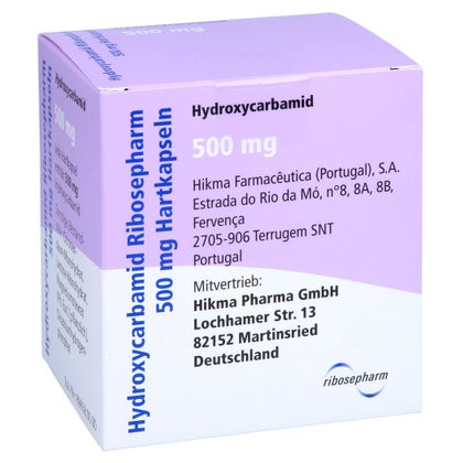 HYDROXYCARBAMID Ribosepharm 500 mg Hartkapseln 100 St kaufen mit E ...