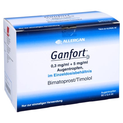 GANFORT 0,3 mg/ml + 5 mg/ml AT im Einzeldosisbeh. 90X0,4 ml kaufen mit ...