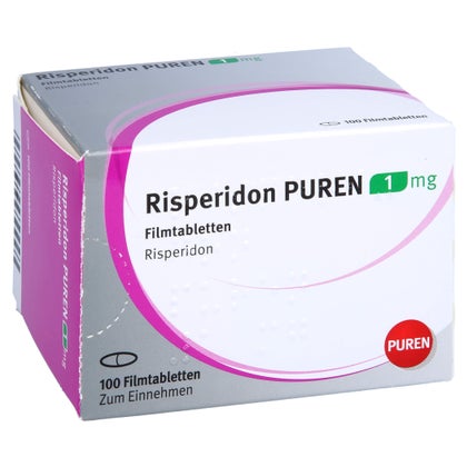 Risperidon Puren 1 mg Filmtabletten 100 St kaufen mit E-Rezept | medpex