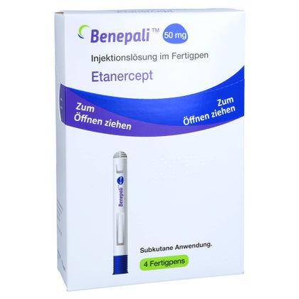BENEPALI 50 mg Fertigpen mit Injektionslösung 4 St kaufen mit E-Rezept ...