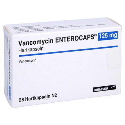 VANCOMYCIN ENTEROCAPS 125 mg Hartkapseln 28 St kaufen mit E-Rezept | medpex