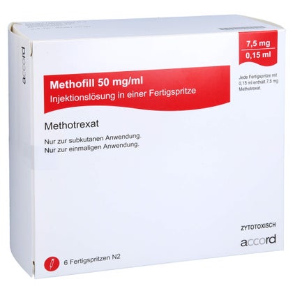 METHOFILL 7,5 mg (50 mg/ml) Inj.-Lsg.i.e.F.-Sp. 6 St kaufen mit E ...
