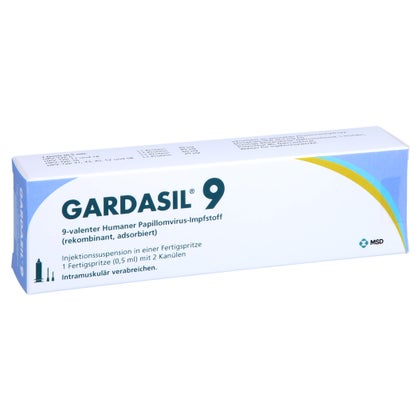 Gardasil 9 Inj.-sus.i.e.fertigspritze 1 St kaufen mit E-Rezept | medpex